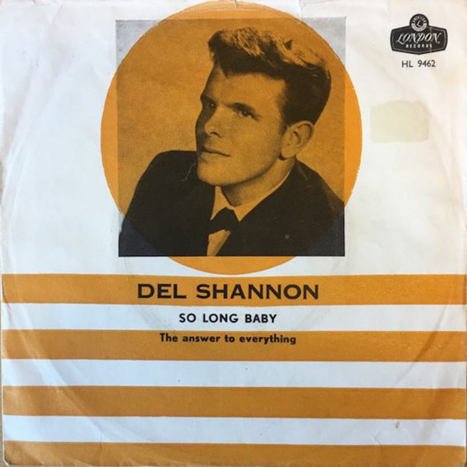 'So Long Baby': Del Shannon Makes It Three Out Of Three