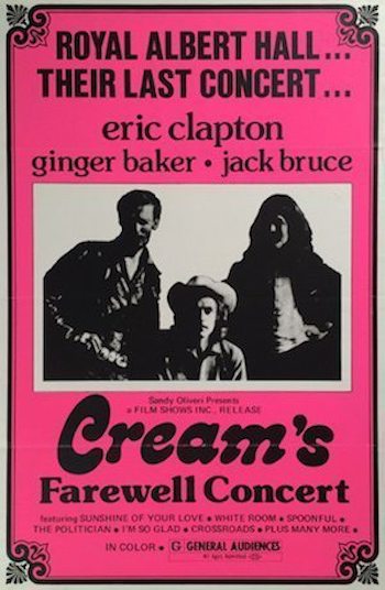 50 Years Ago: Cream Said Farewell At The Royal Albert Hall