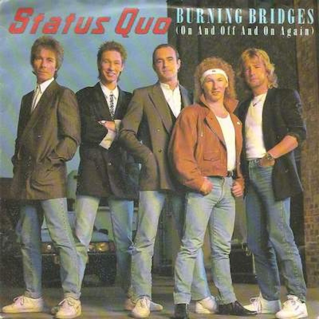 Third Status Quo Vinyl Singles Collection Tracks Their 1984-89 Glory