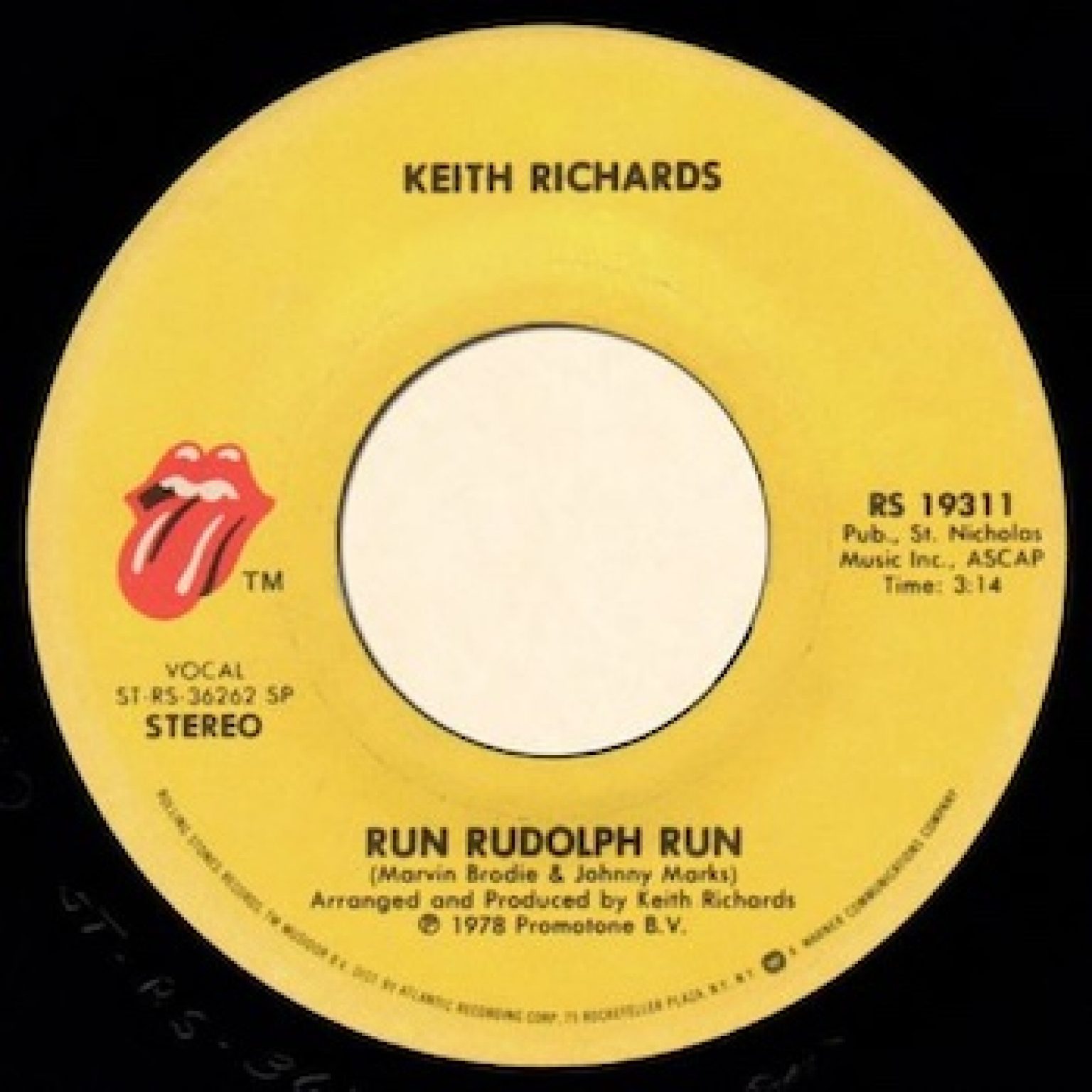 Keith Richards' First Solo Single 'Run Rudolph Run' Returns For Black ...