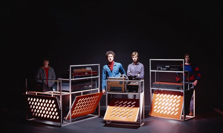 Soft Back Of OMD Biography Pretending To See The Future Out Now