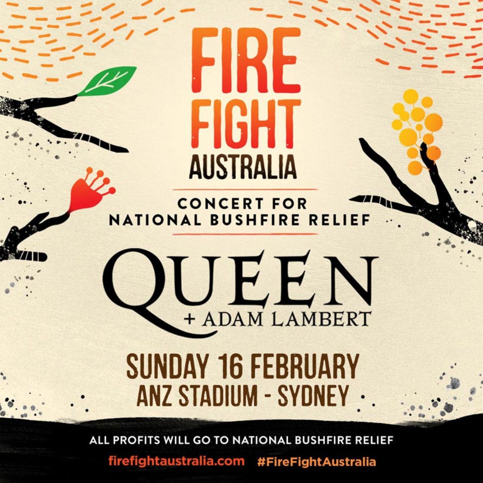 Queen, Adam Lambert Reprise Live Aid Set For Fire Fight Australia Show