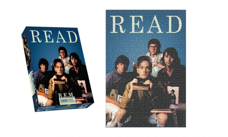 Classic R.E.M. Image Made Into Special Eco-Friendly Jigsaw Puzzle