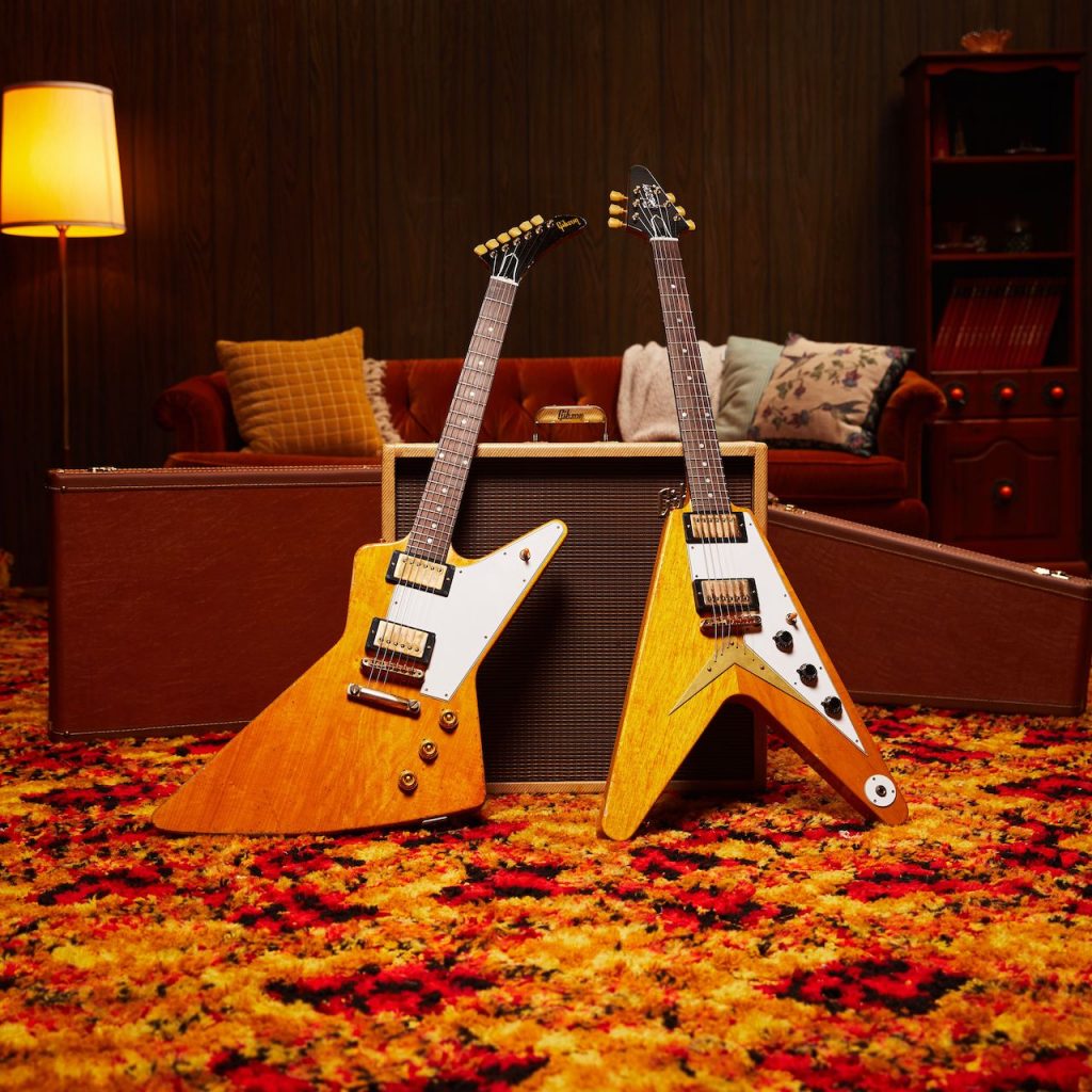 Gibson Flying V And Explorer Guitars Flying Again In New Collection