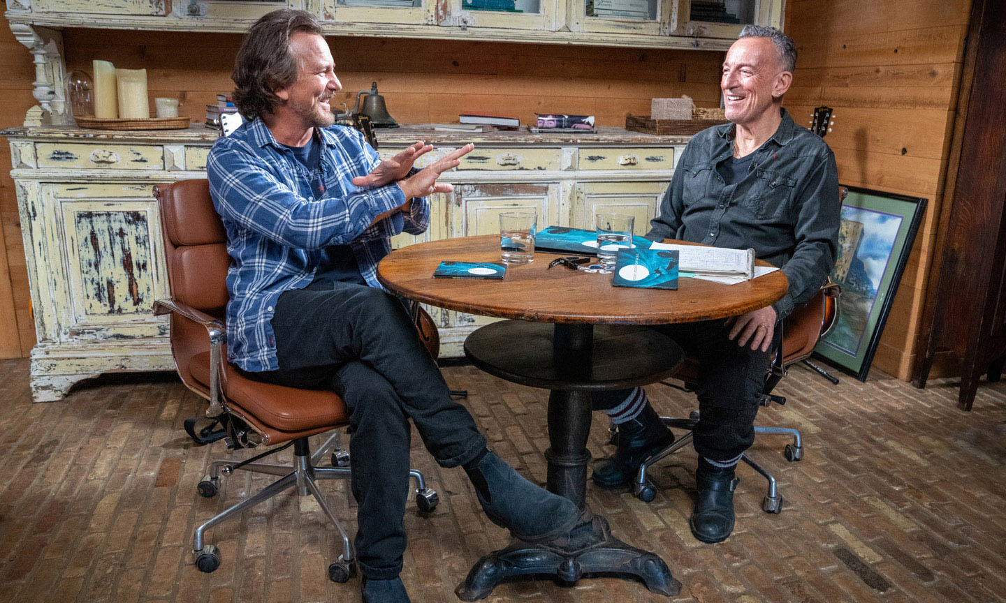 Bruce Springsteen And Eddie Vedder