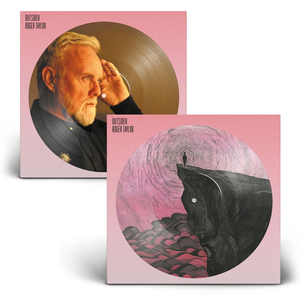 Roger Taylor In The Pink With The Release Of Outsider Picture Disc Vinyl