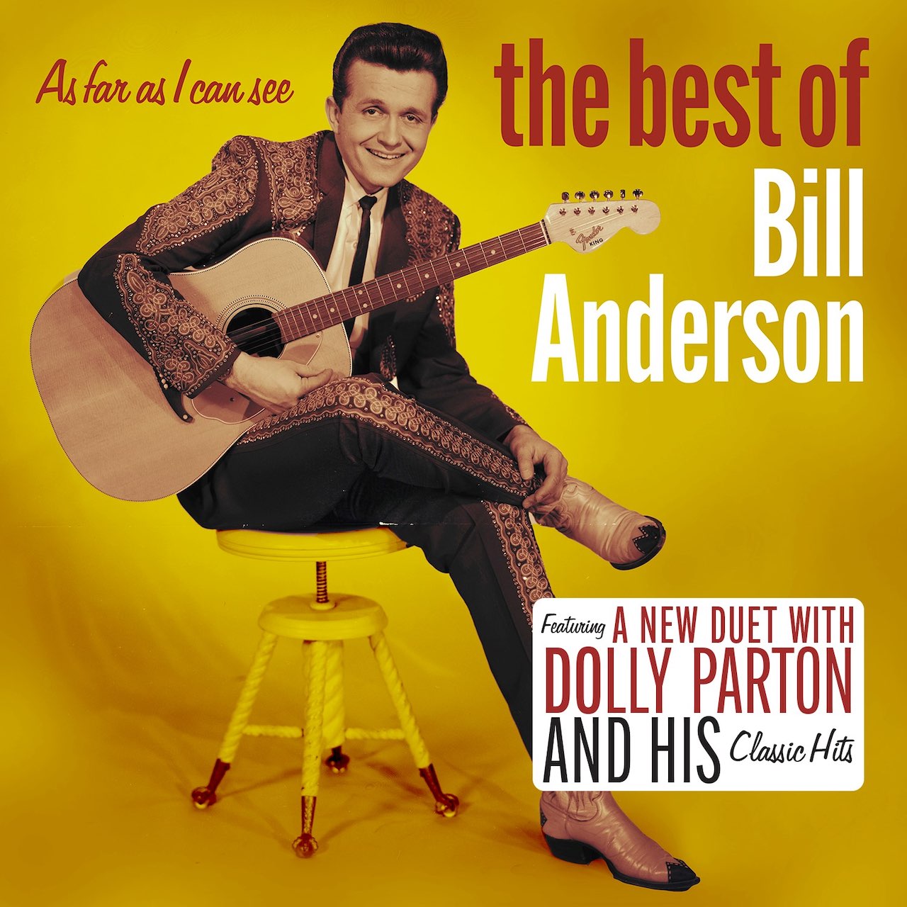 Country Great Bill Anderson Compilation To Include New Dolly Parton Duet