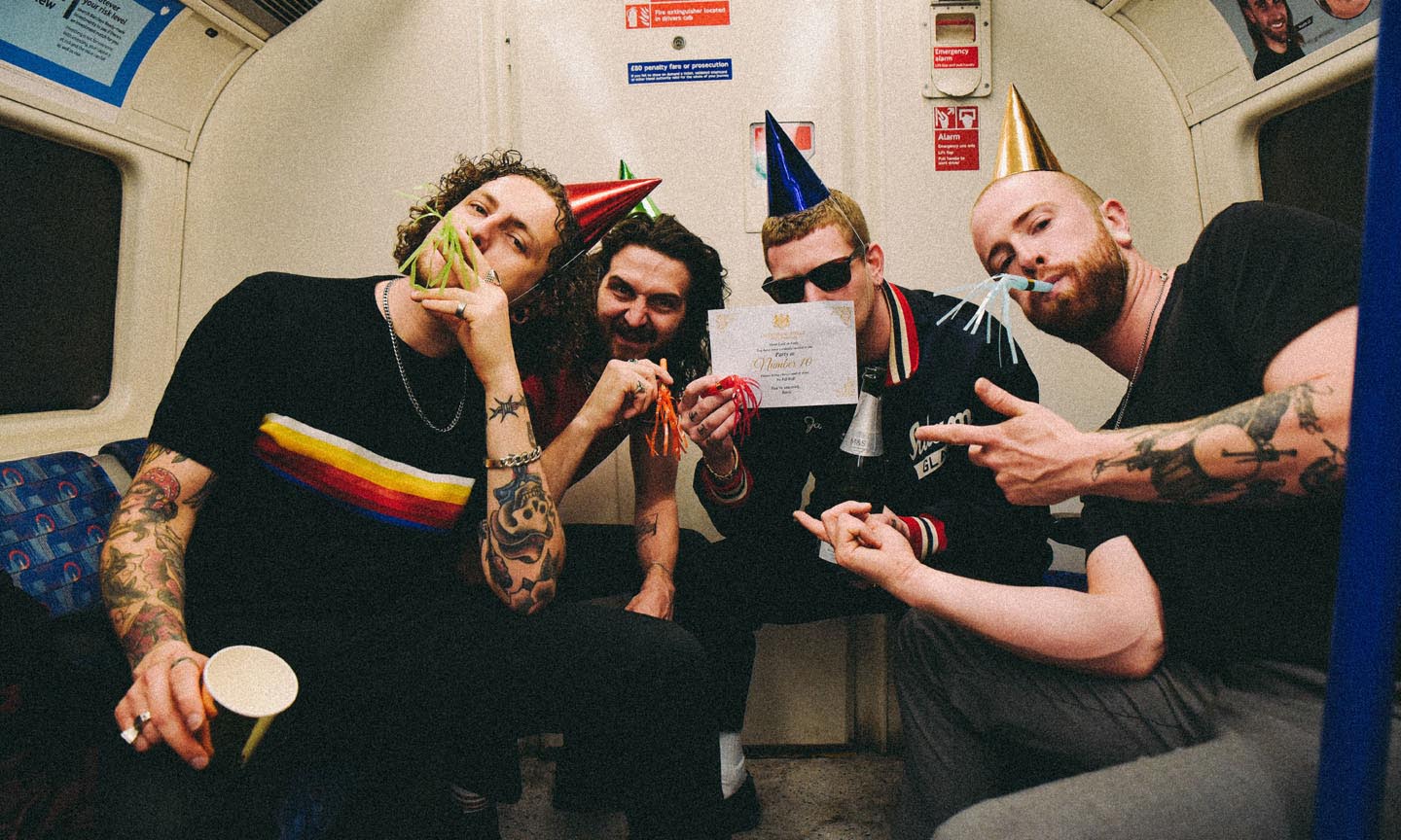 Kid Kapichi Share Hard-Hitting New Track, Party At No. 10