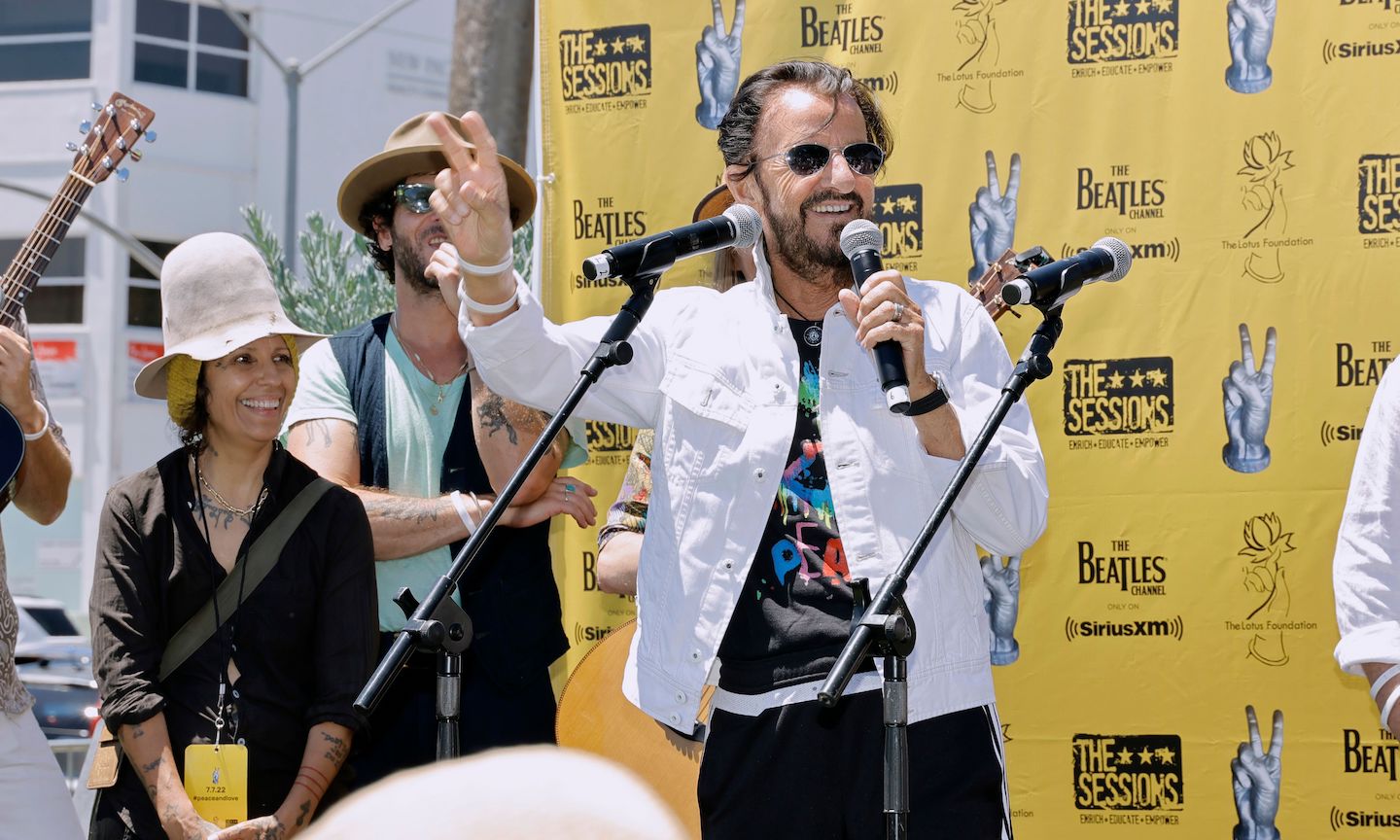 Ringo Starr Shares Look At His ‘Peace & Love’ Birthday Celebrations