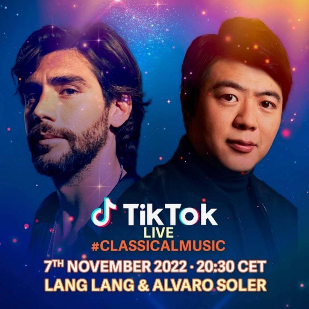 Lang Lang And Alvaro Soler Team Up For TikTok Live Performance