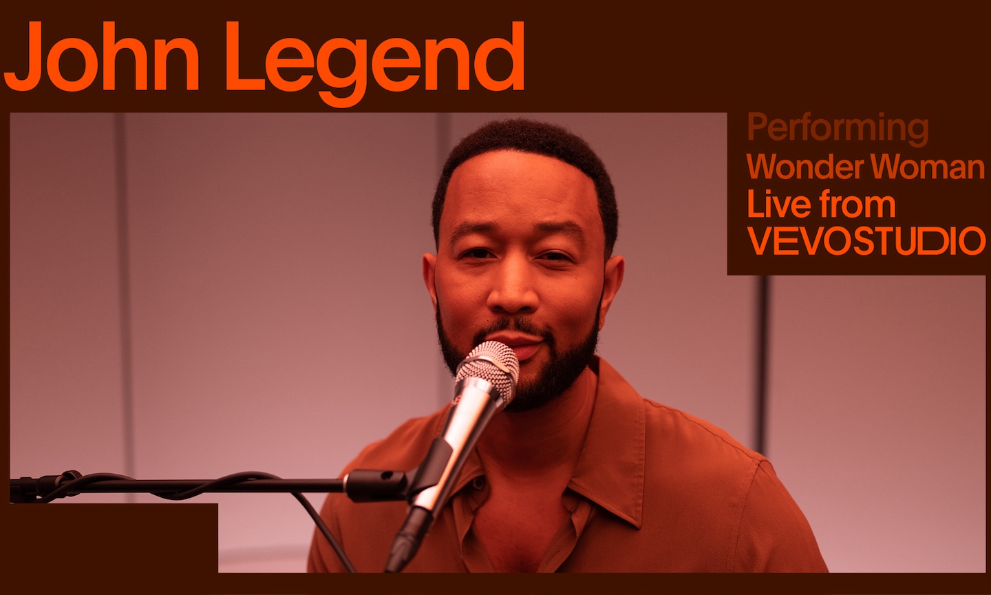 John Legend Shares Live Video Of ‘Wonder Woman’