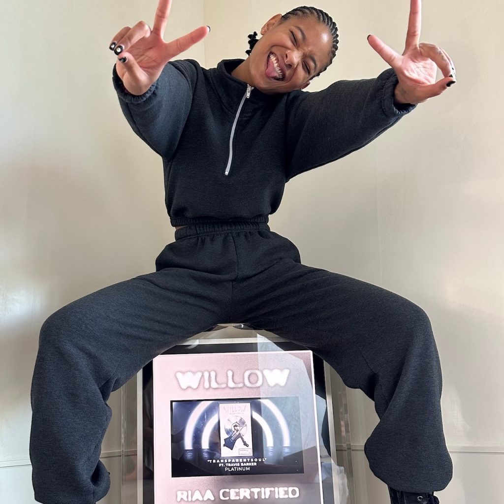 WILLOW Receives The First Ever NFT Platinum Plaque