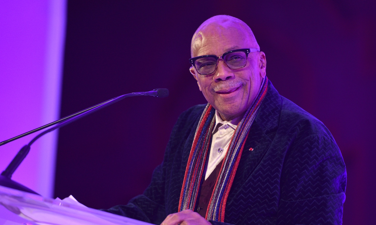 Quincy Jones Awarded First-Ever Peace Through Music Award