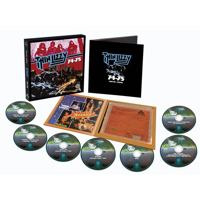 Thin Lizzy Announce ‘74-75 - Night Life / Fighting’ Box Set